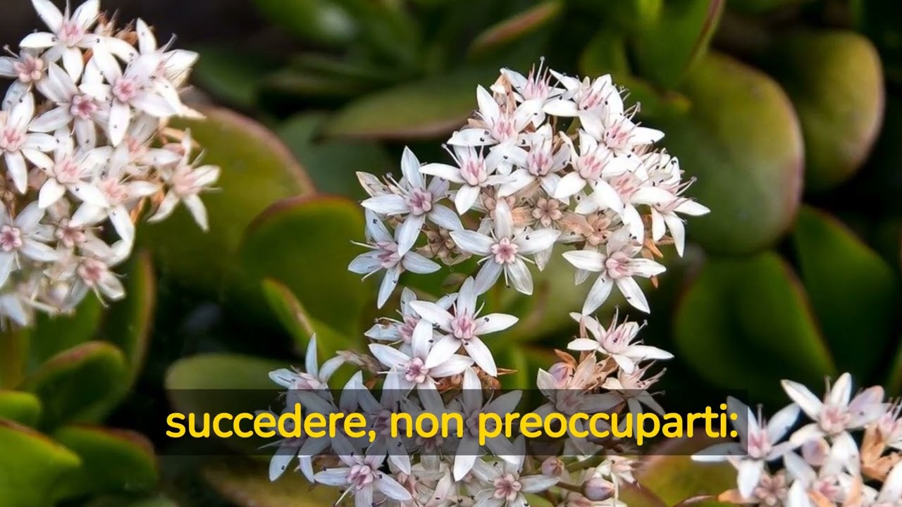 9 Cose da sapere per far fiorire un albero di giada - Pianta Succulenta